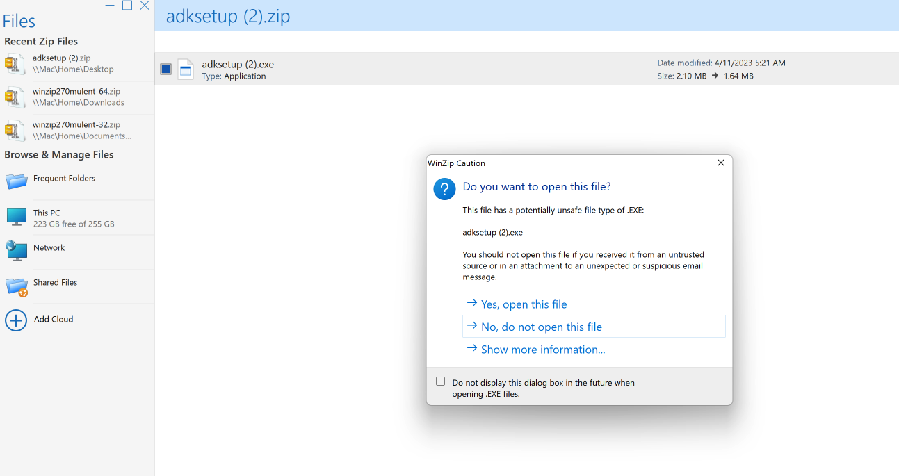 KB Corel How Do I Install Software Downloaded In A Zip File 